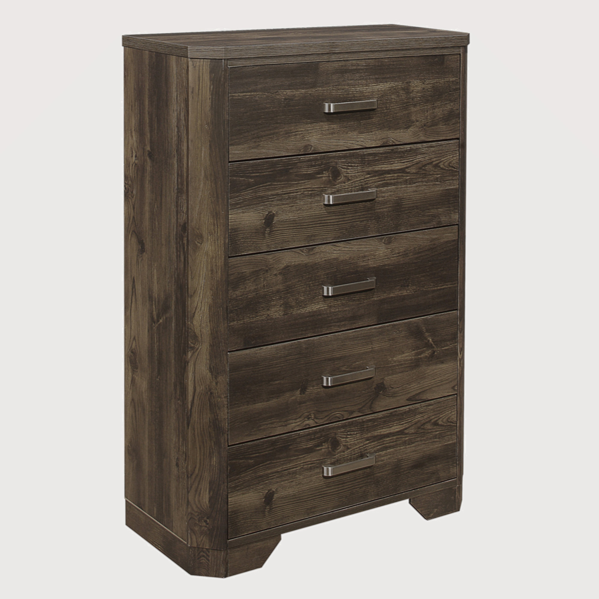 Millwood Pines Rustic Chest With Storage Drawers, Transitional Style ...