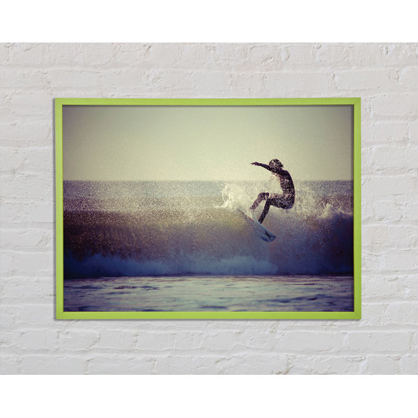 Highland Dunes Surfing The Waves - Single Picture Frame Art Prints ...