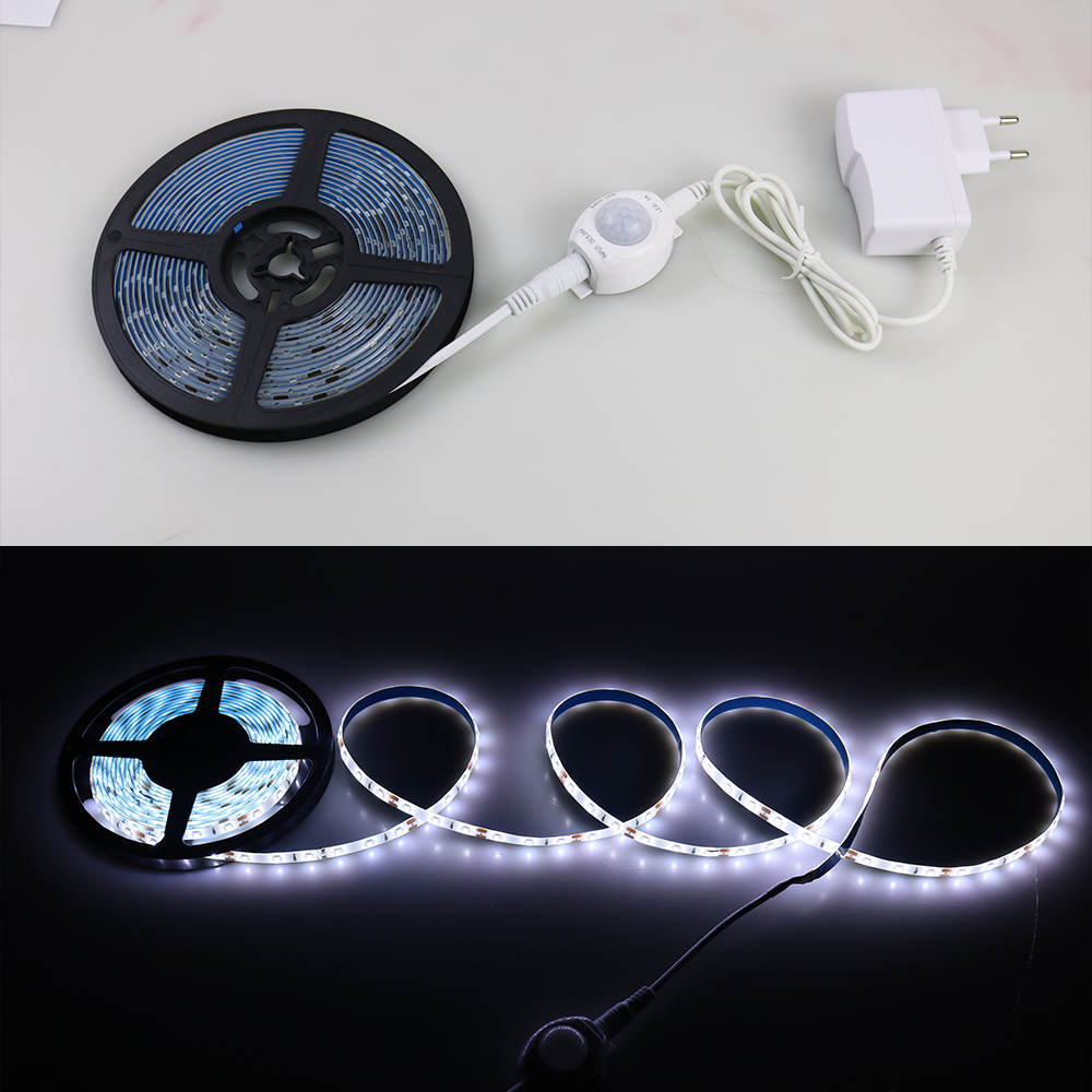 YI LIGHTING LED 16ft Motion Activated Night Light LED Strip Light 300 ...