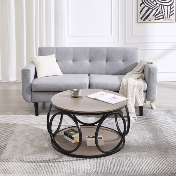 17 Stories 3 - Piece Modern Industrial Living Room Table Set | Wayfair
