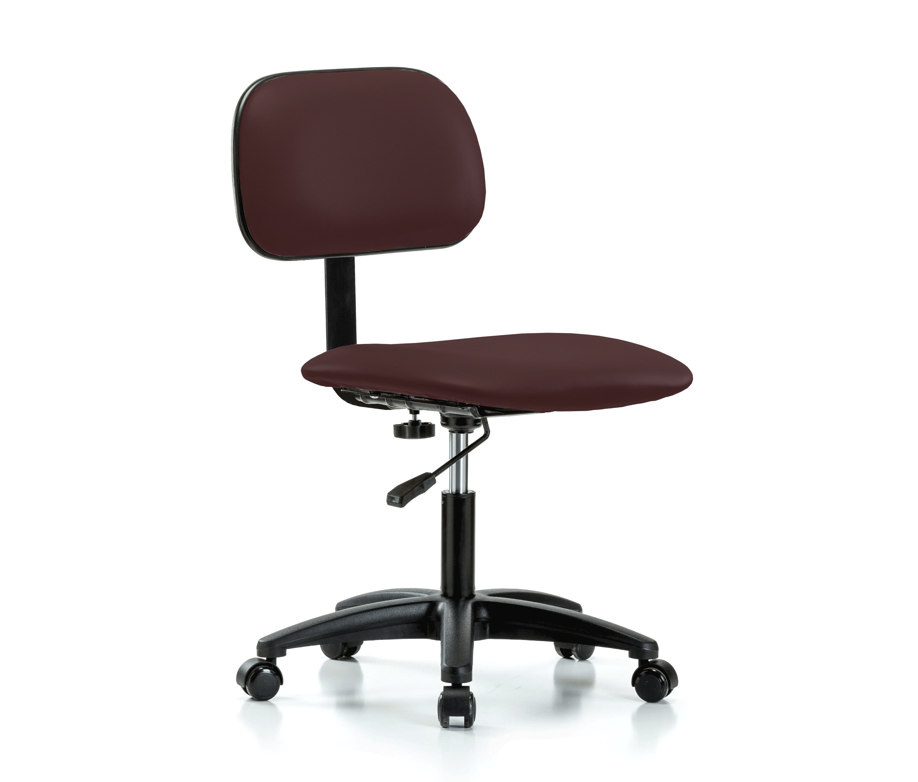 Perch Chairs & Stools PERCH Lab Chair with Adjustable Backrest | Desk ...