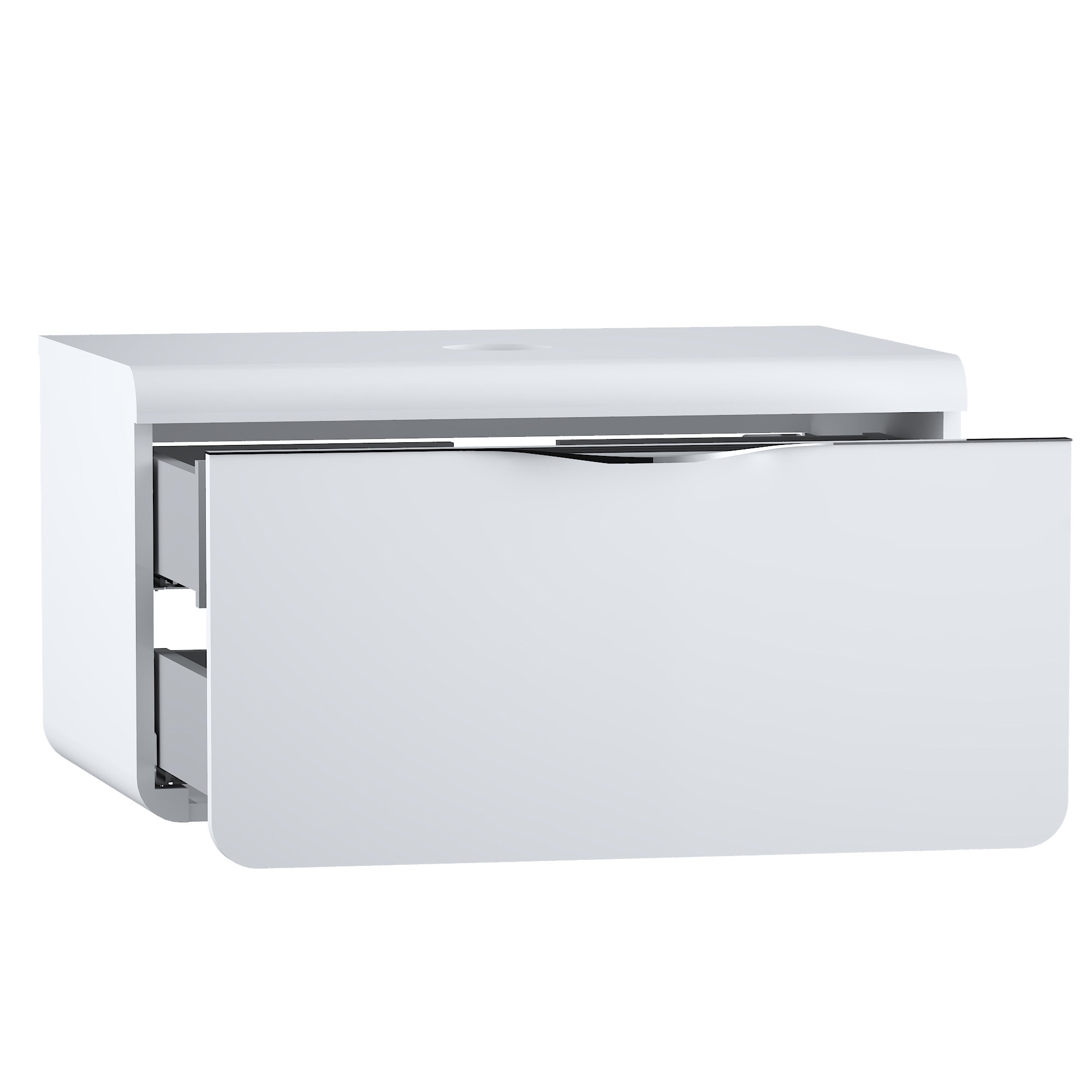 Brayden Studio 76cm Wall Mounted Vanity Unit Base | Wayfair.ie