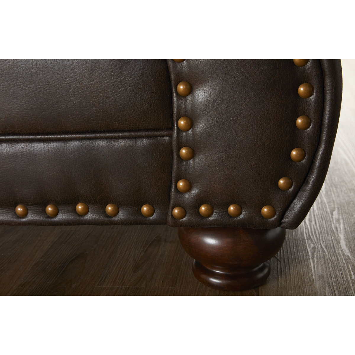 Lark Manor™ 91" Upholstered Queen Sleeper Sofa - Ridgeline Brownie/Vail ...