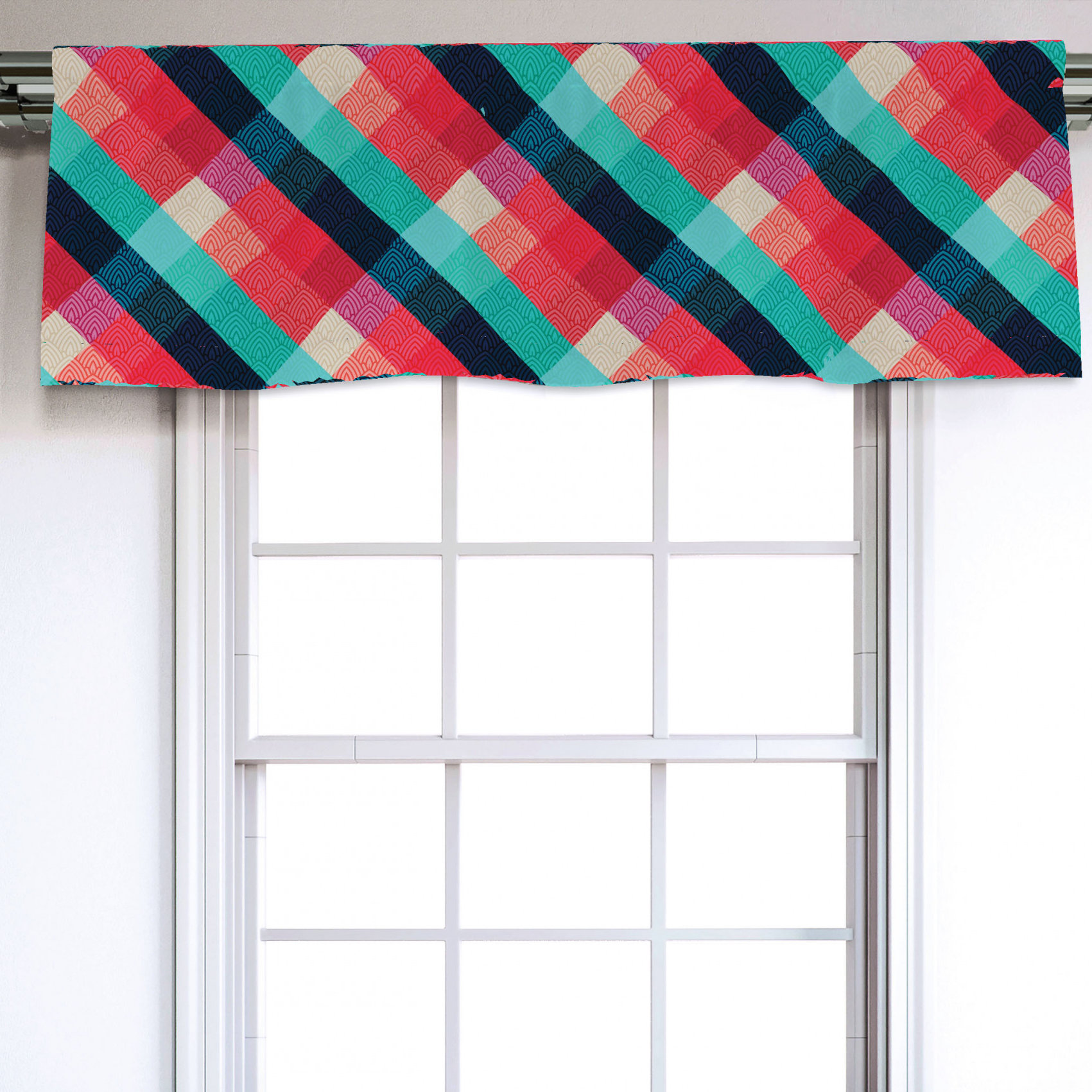 Ambesonne Celtic 54" Window Valance | Wayfair