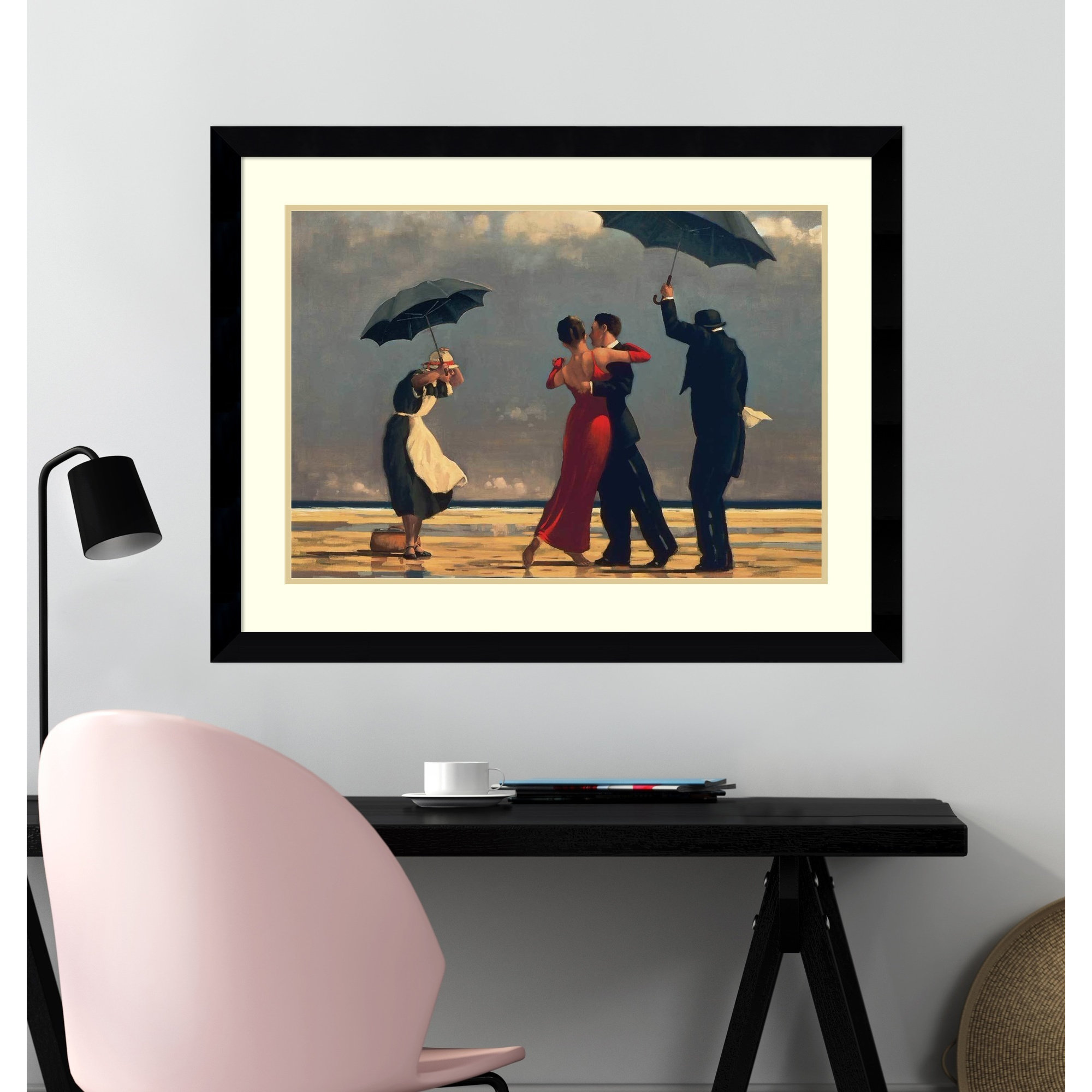 Lark Manor 'The Singing Butler' - Picture Frame Print on Paper ...