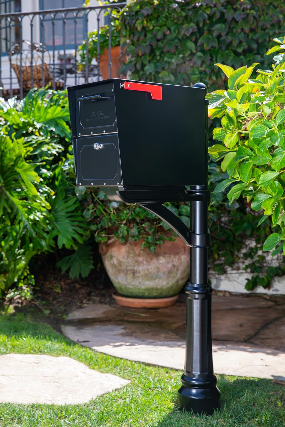 Invenitiah Architectural Mailboxes Oasis Tribolt Galvanized Steel ...