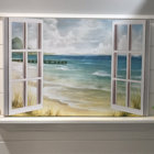 Sand & Stable " Open Windows To Beach Paradise " on Canvas & Reviews ...