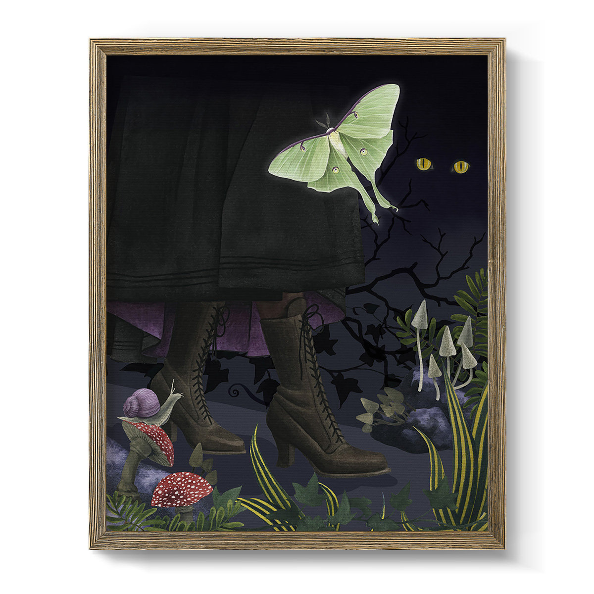 Winston Porter Blue Shift I Framed Print | Wayfair