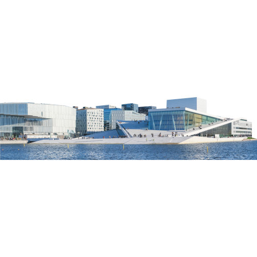 Wet Paint Printing H13653 Oslo Opera House Norway Norwegian Opera and ...