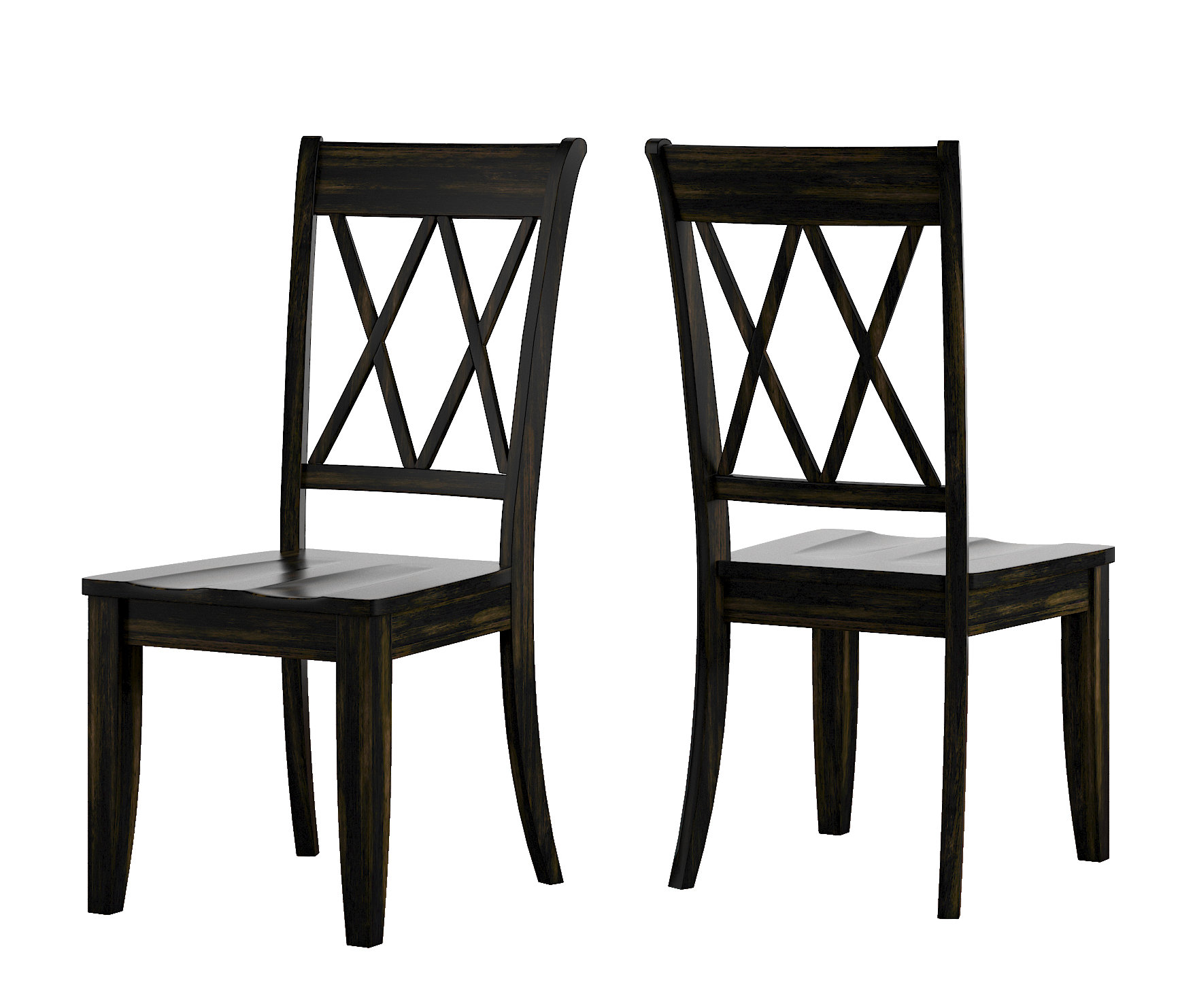 Three Posts™ Fortville Solid Wood Side Chair & Reviews | Wayfair