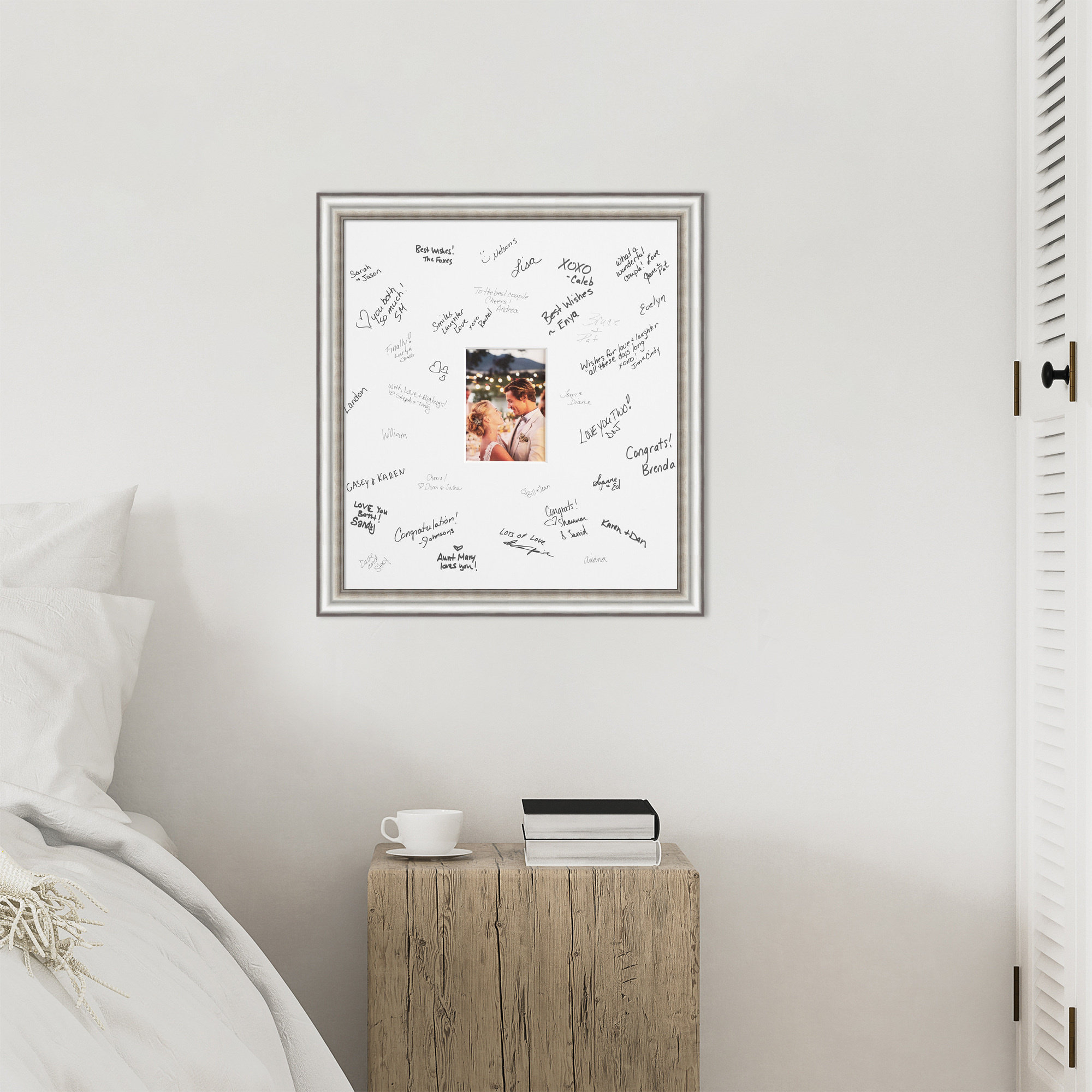 Wildon Home® Salon Signature Mat Picture Frame, Photo Frame Wedding ...