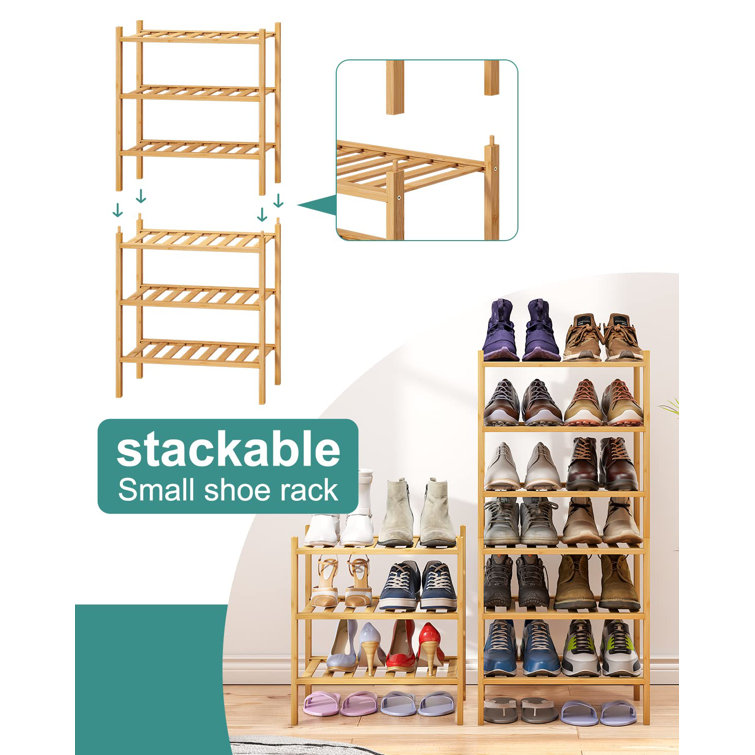 Rebrilliant 12 Pair Shoe Rack - Wayfair Canada