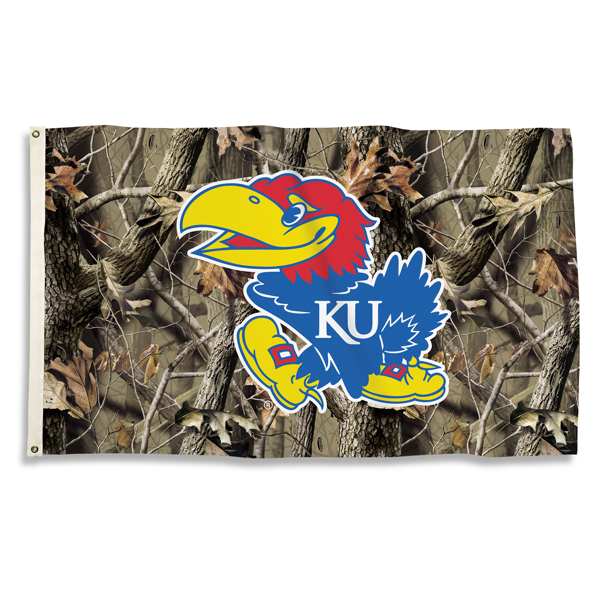BSI Products NCAA Realtree Camo Polyester Flag | Wayfair
