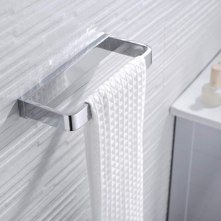 Symple Stuff Allanna 20cm Wall Mounted Towel Rail | Wayfair.co.uk
