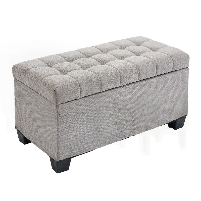 Ebern Designs 16 x 30 x 16.1 Inches Storage Ottoman Bench | Wayfair
