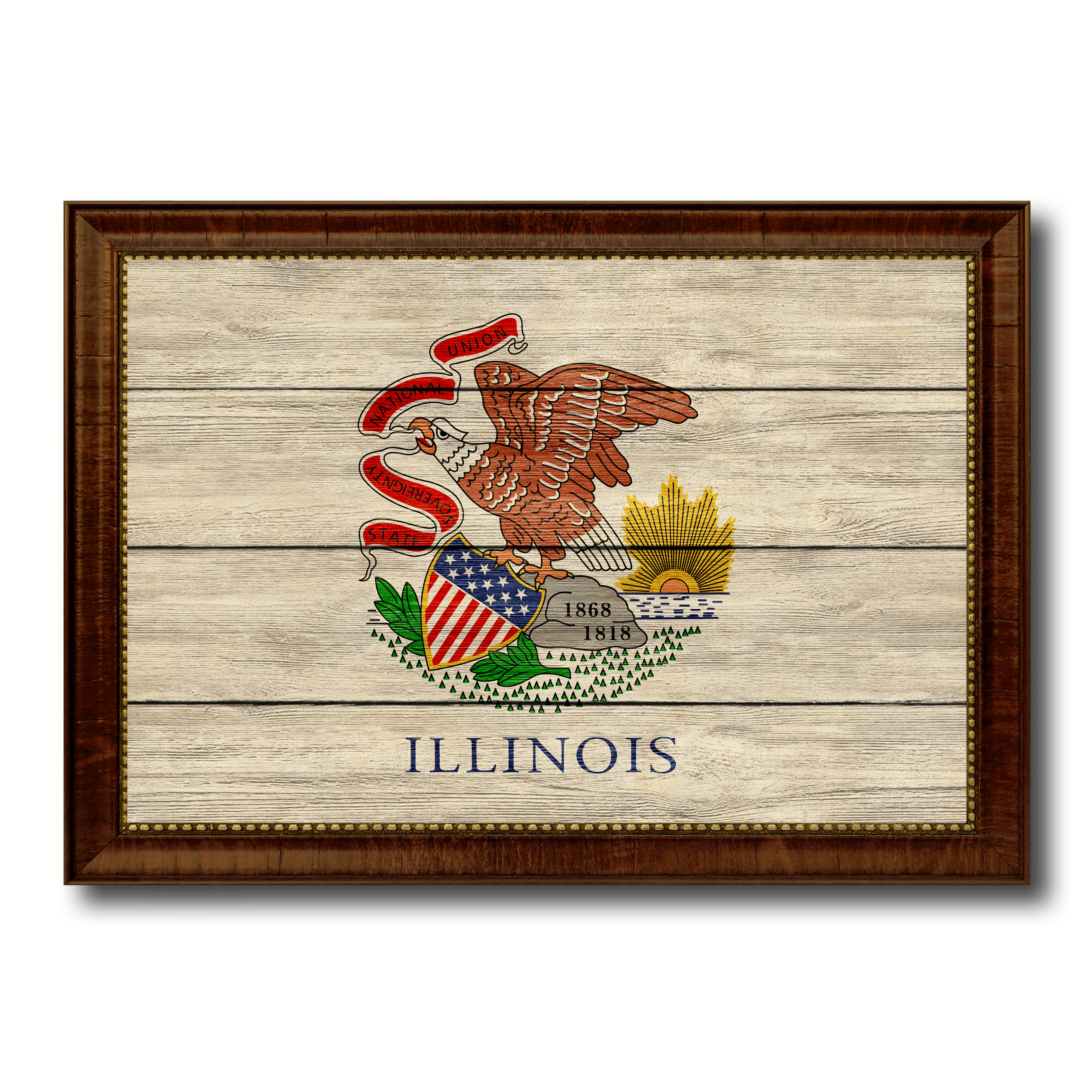Williston Forge " Illinois State Textured Flag " | Wayfair