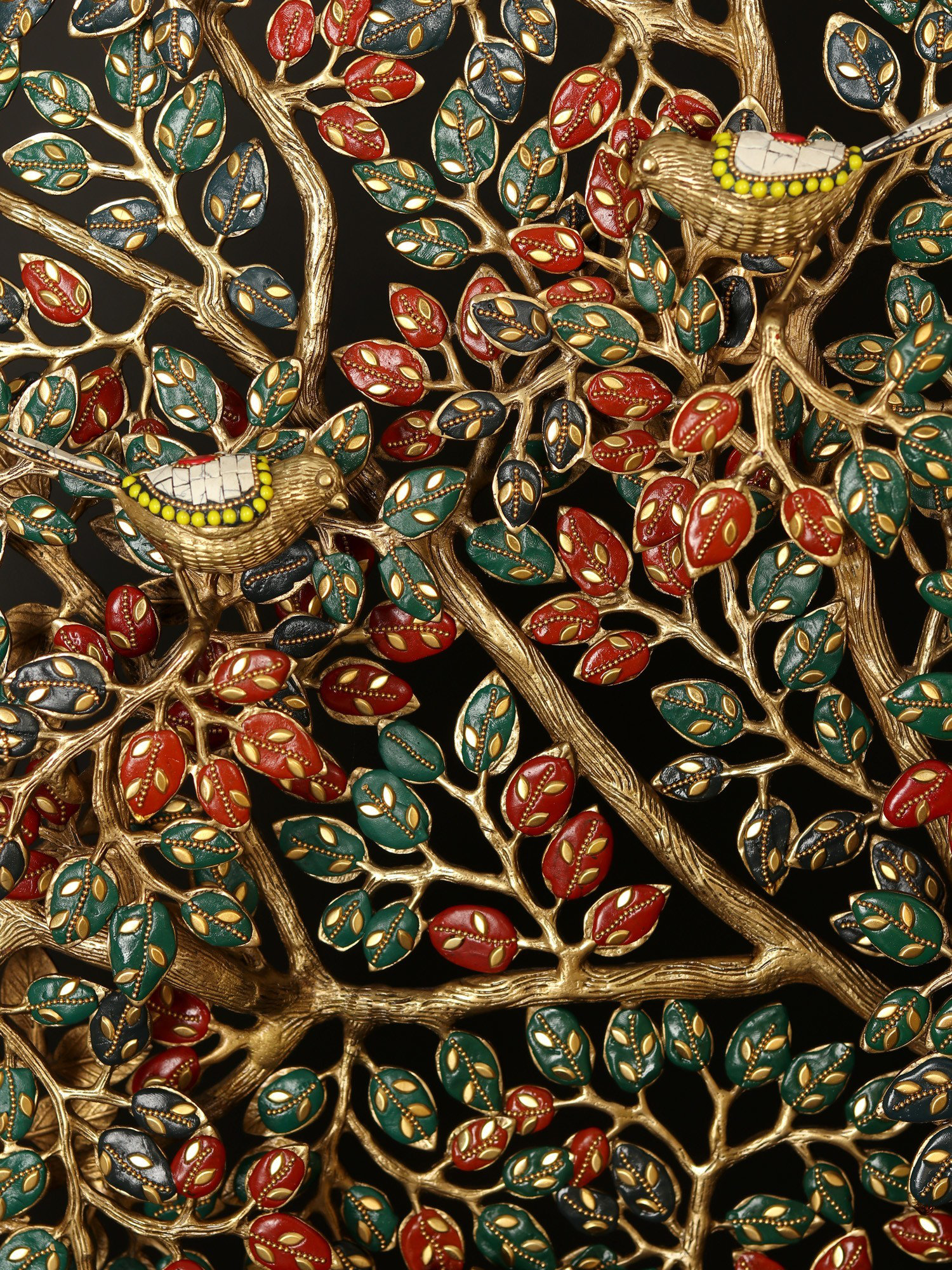 Exotic India Tree of Life with Chirping Birds Wall Décor | Wayfair