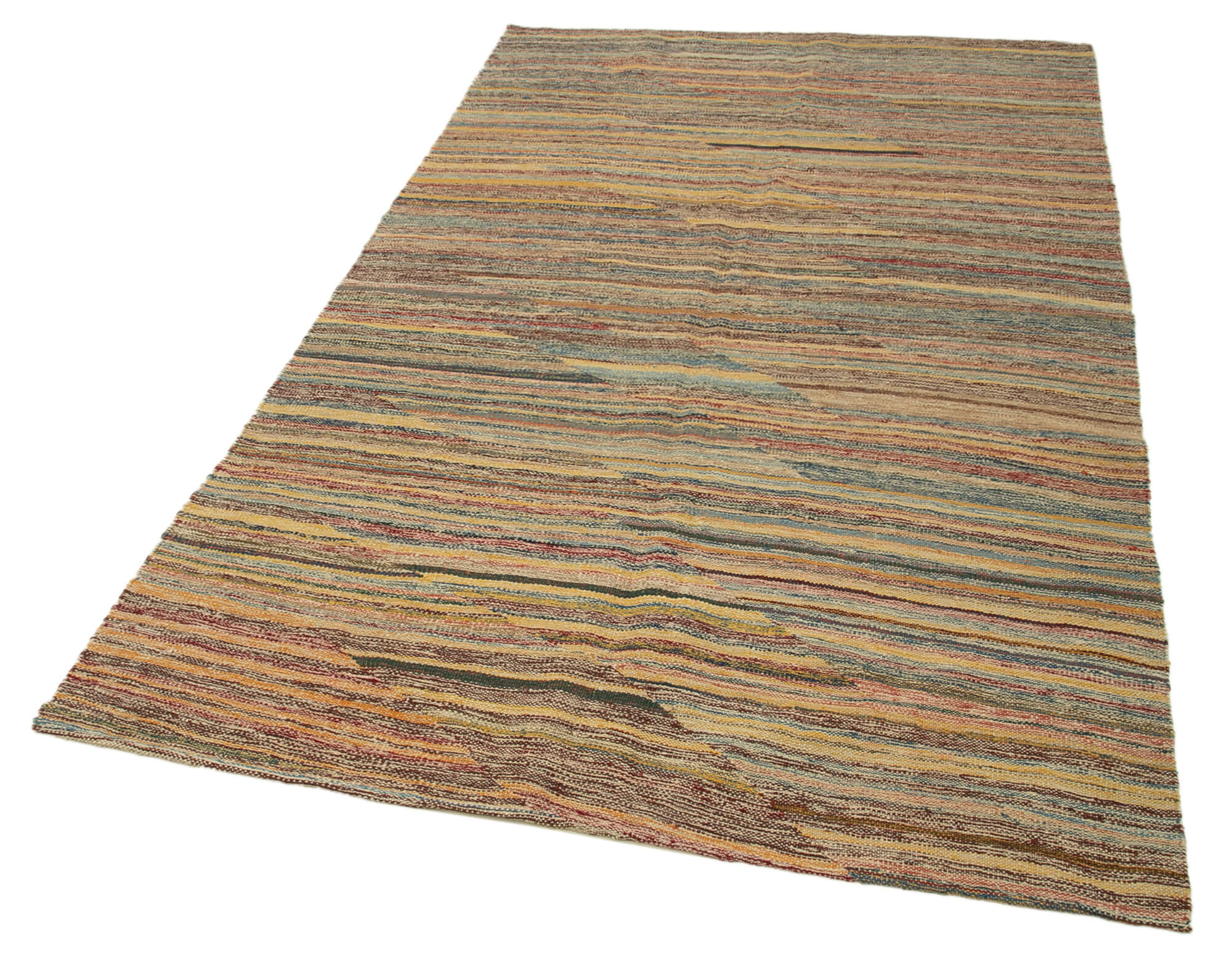 Lofy Tapis intérieur / extérieur rectangulaire en laine 4 pi 10 po x 8 pi 0 po Zollanvari ...