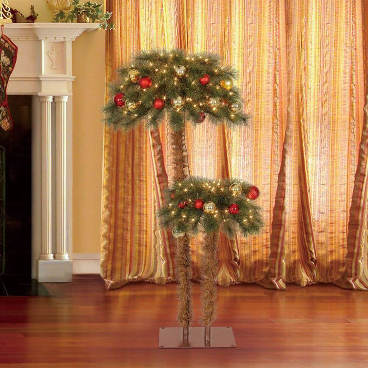 Polygroup Trading Ltd Island Breeze Artificial Tropical Christmas Palm ...