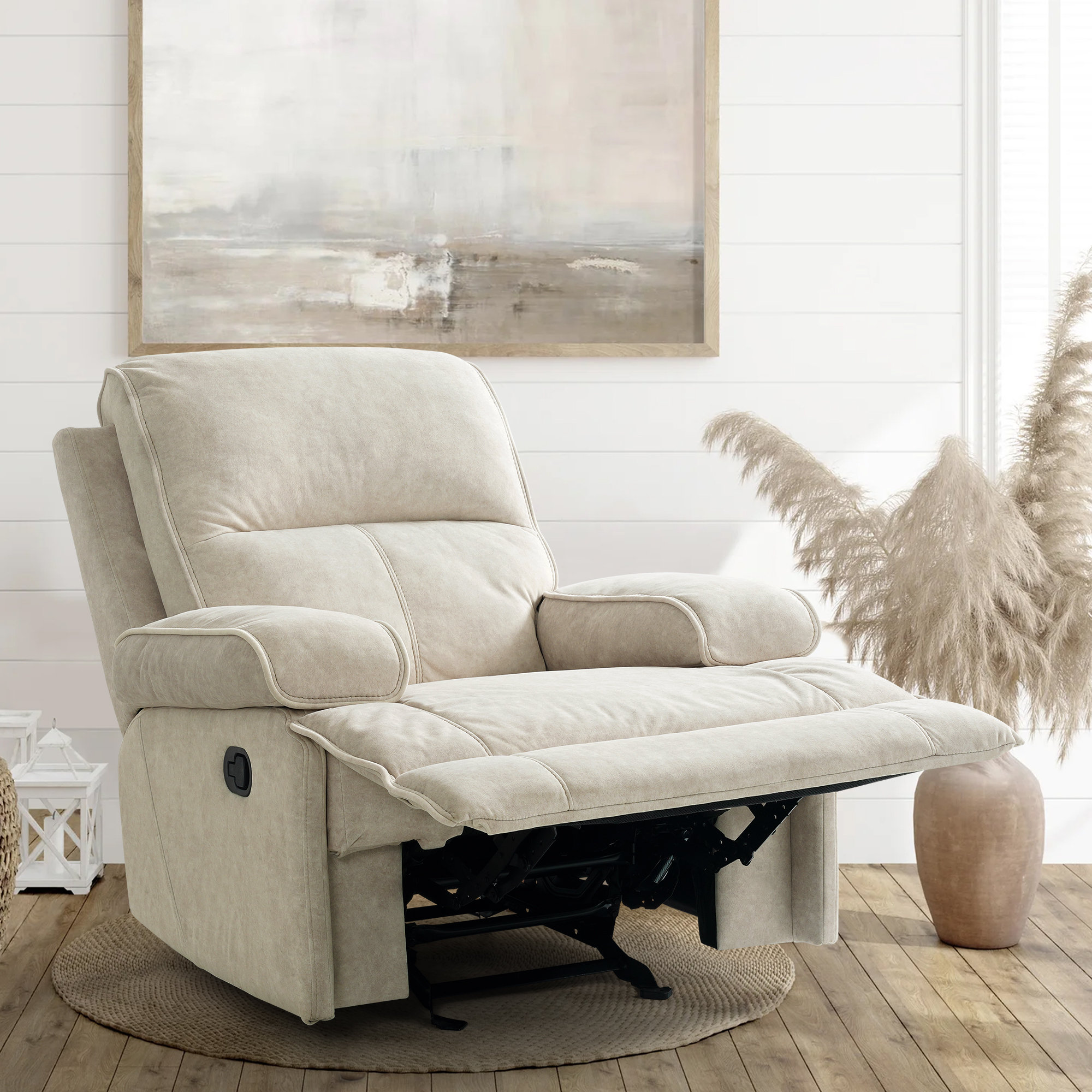Latitude Run® Ryse 36.4" Wide Rocker Recliner Chair & Reviews - Wayfair ...