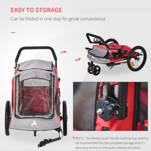 Aosom Folding Standard Stroller & Reviews | Wayfair