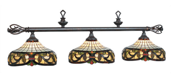 Fleur De Lis Living Bowdon 3 - Light Pool Table Linear Pendant By RAM ...