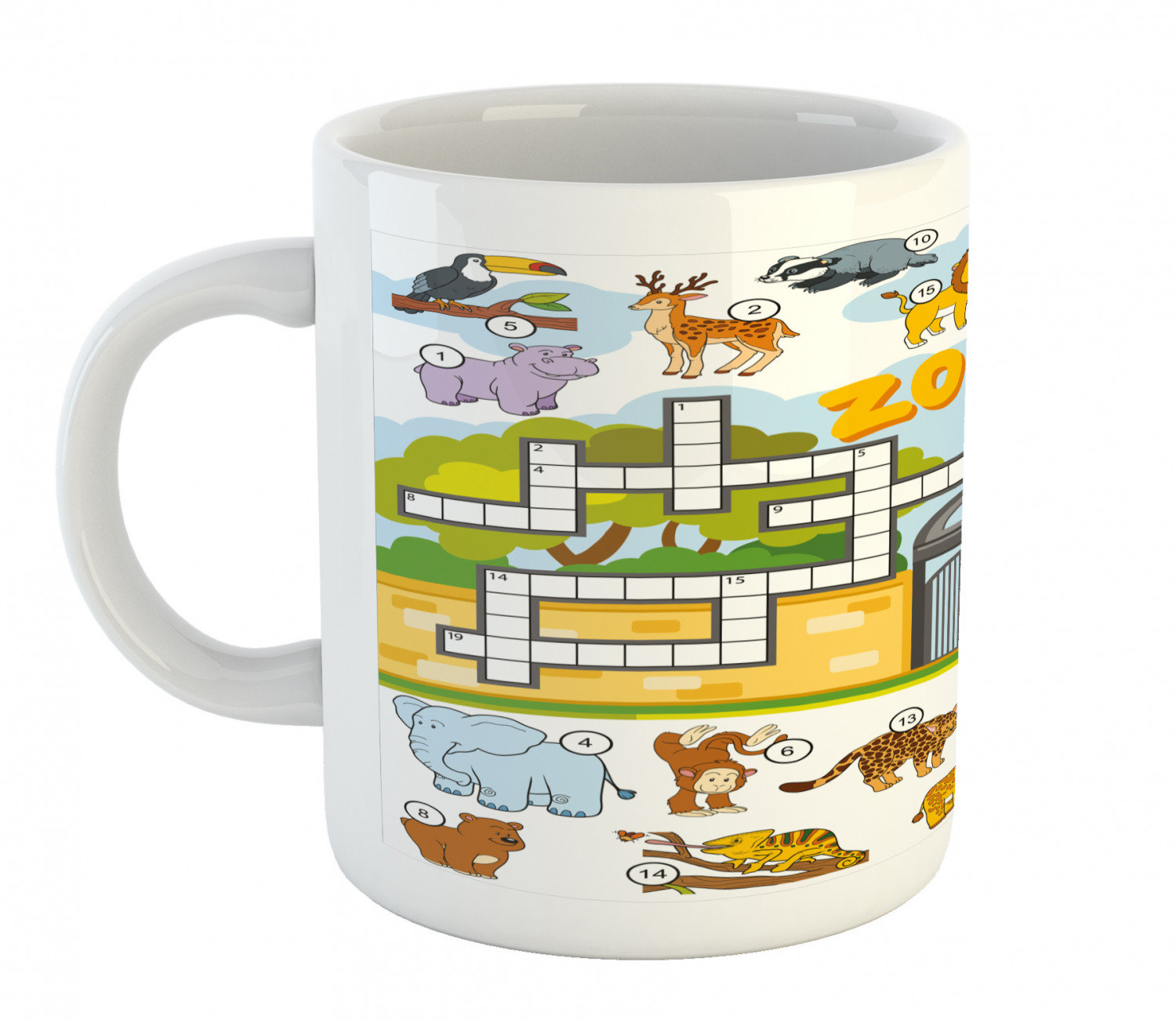 East Urban Home Word Search Puzzle Coffee Mug - Wayfair Canada