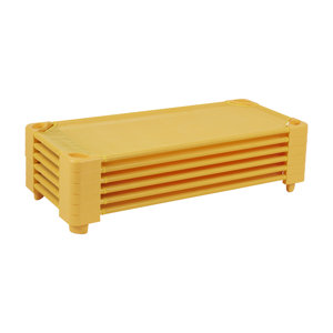 ECR4Kids Stackable Kiddie Cot, Standard Size, Classroom Furniture, 6 ...