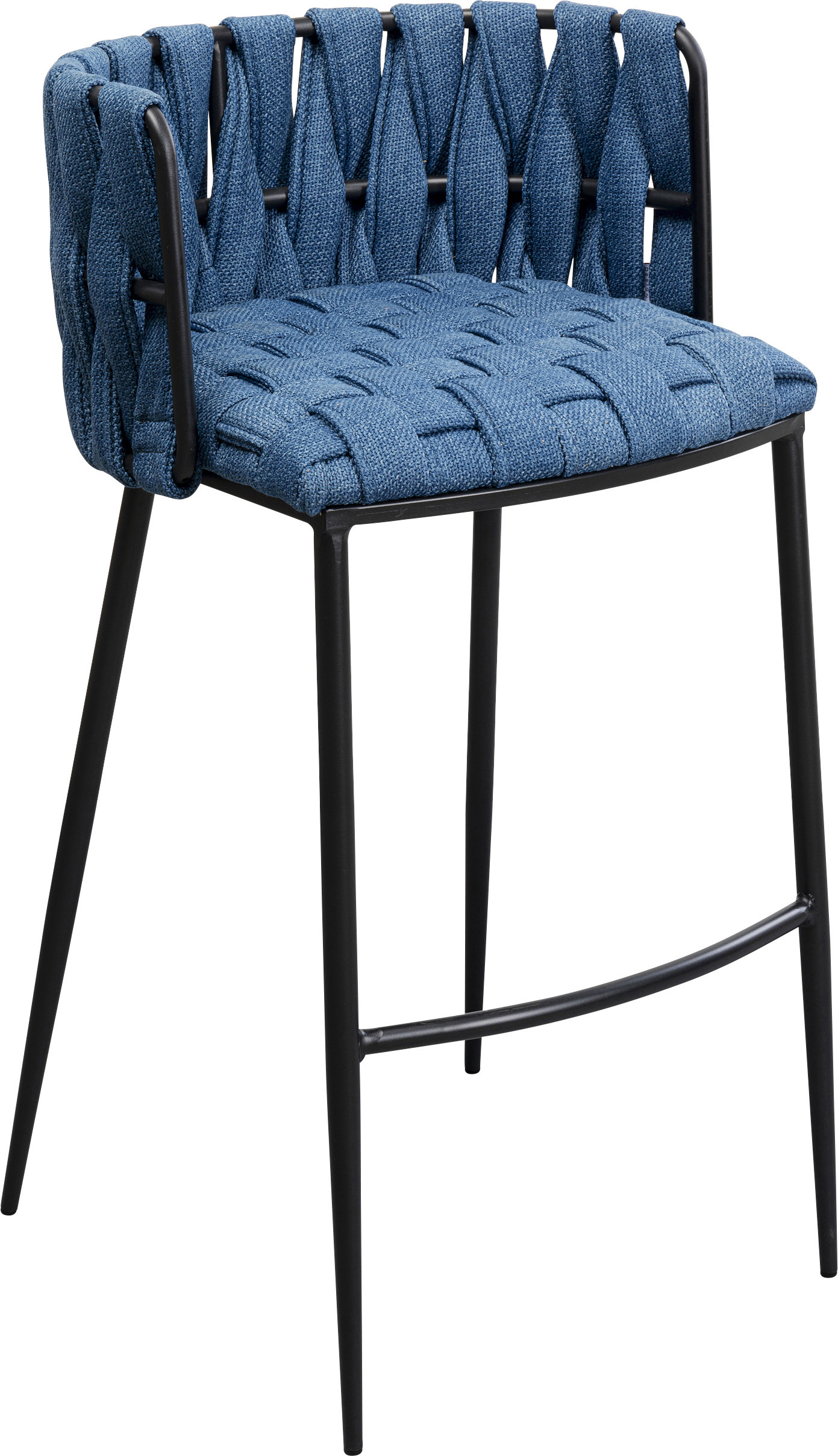 KARE Design Saluti bar stool in blue | Wayfair.co.uk