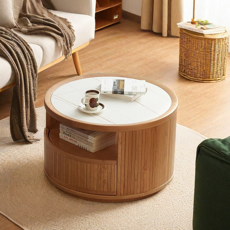 The Invincibles home Modern Minimalist Coffee Table with Storage | Wayfair