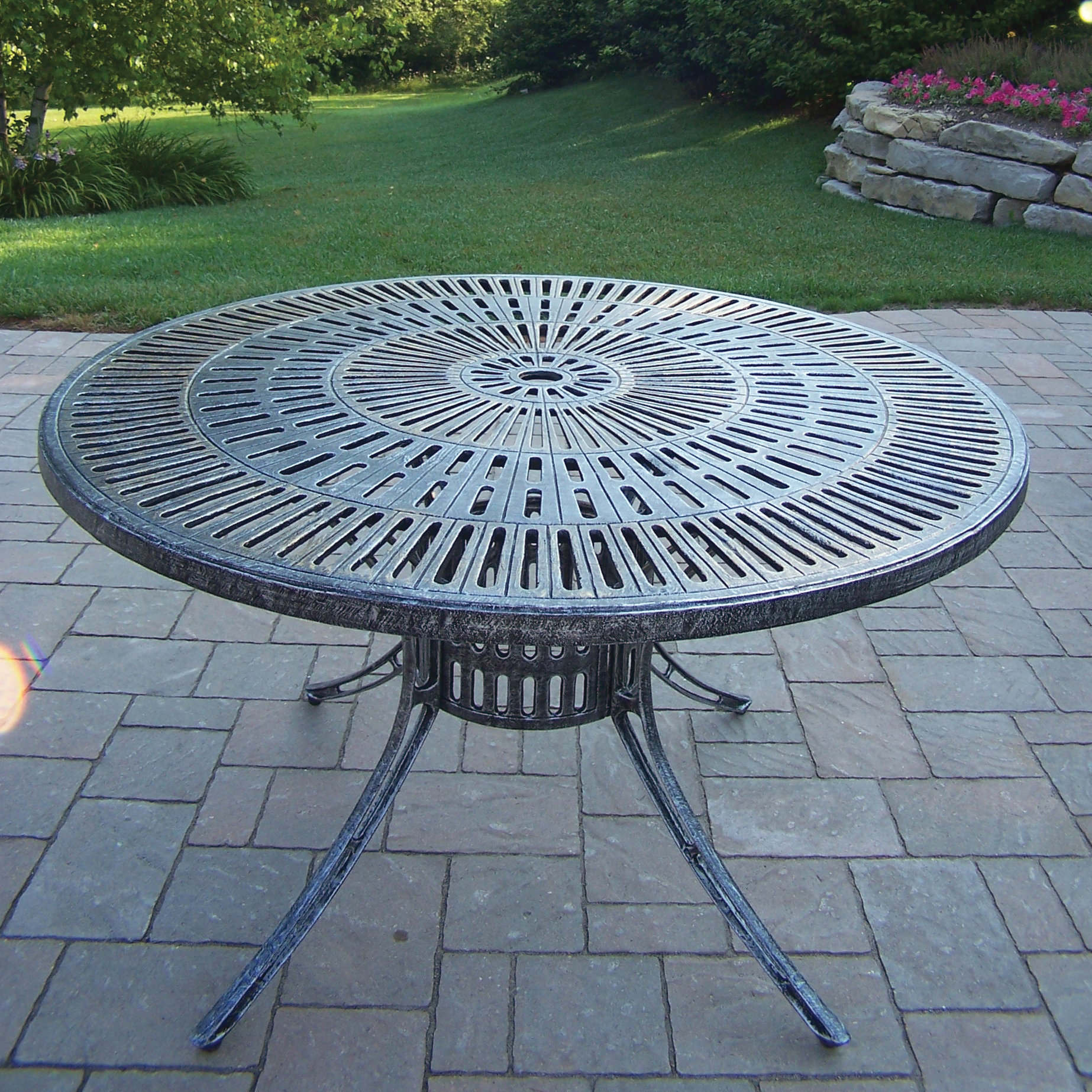 Oakland Living Sunray Metal Dining Table | Wayfair