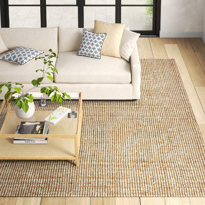 Birch Lane™ Vesper Handmade Hand-Knotted Jute/Sisal Rug & Reviews | Wayfair