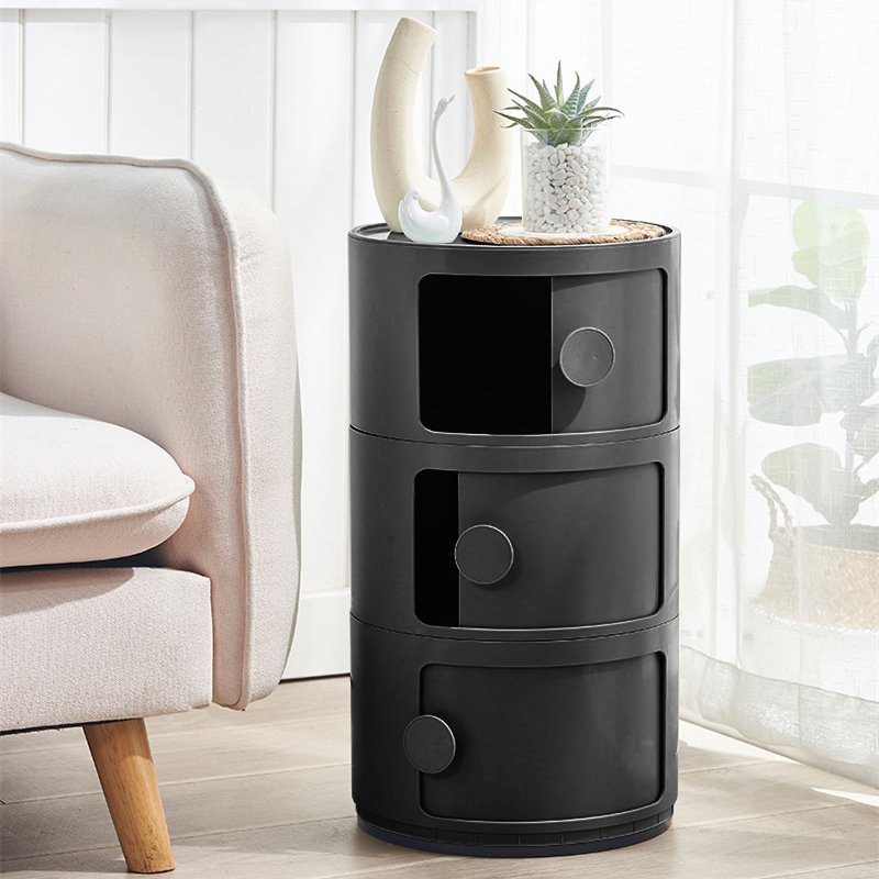 Latitude Run Pedestal 3 - Drawer End Table | Wayfair.co.uk