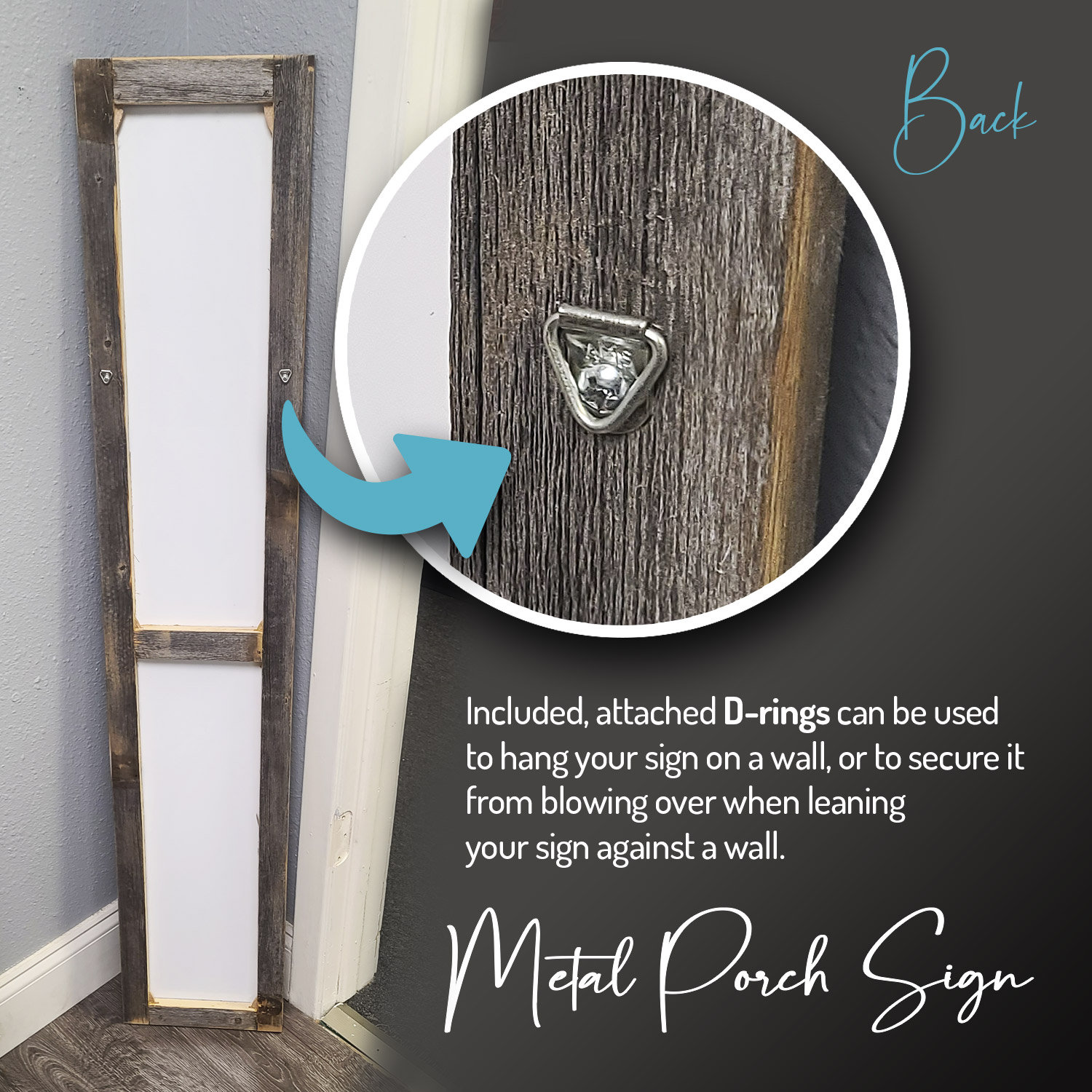 August Grove® " Bee Our Guest - Framed Sun-Protected Metal Porch Sign ...