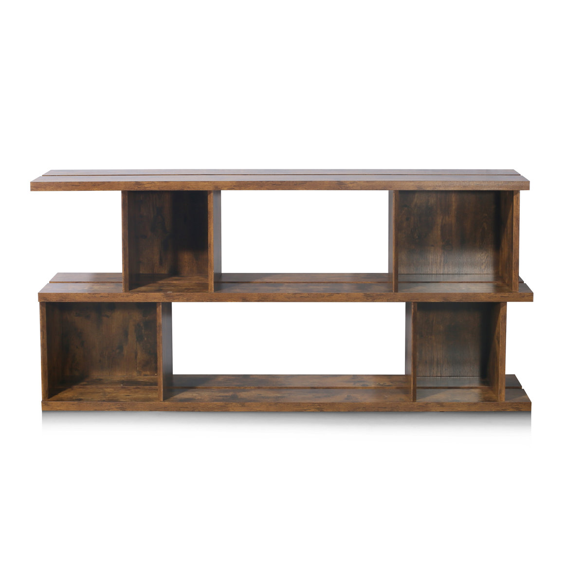 Millwood Pines Cecyle 29.5" H x 63" W Cube Bookcase | Wayfair