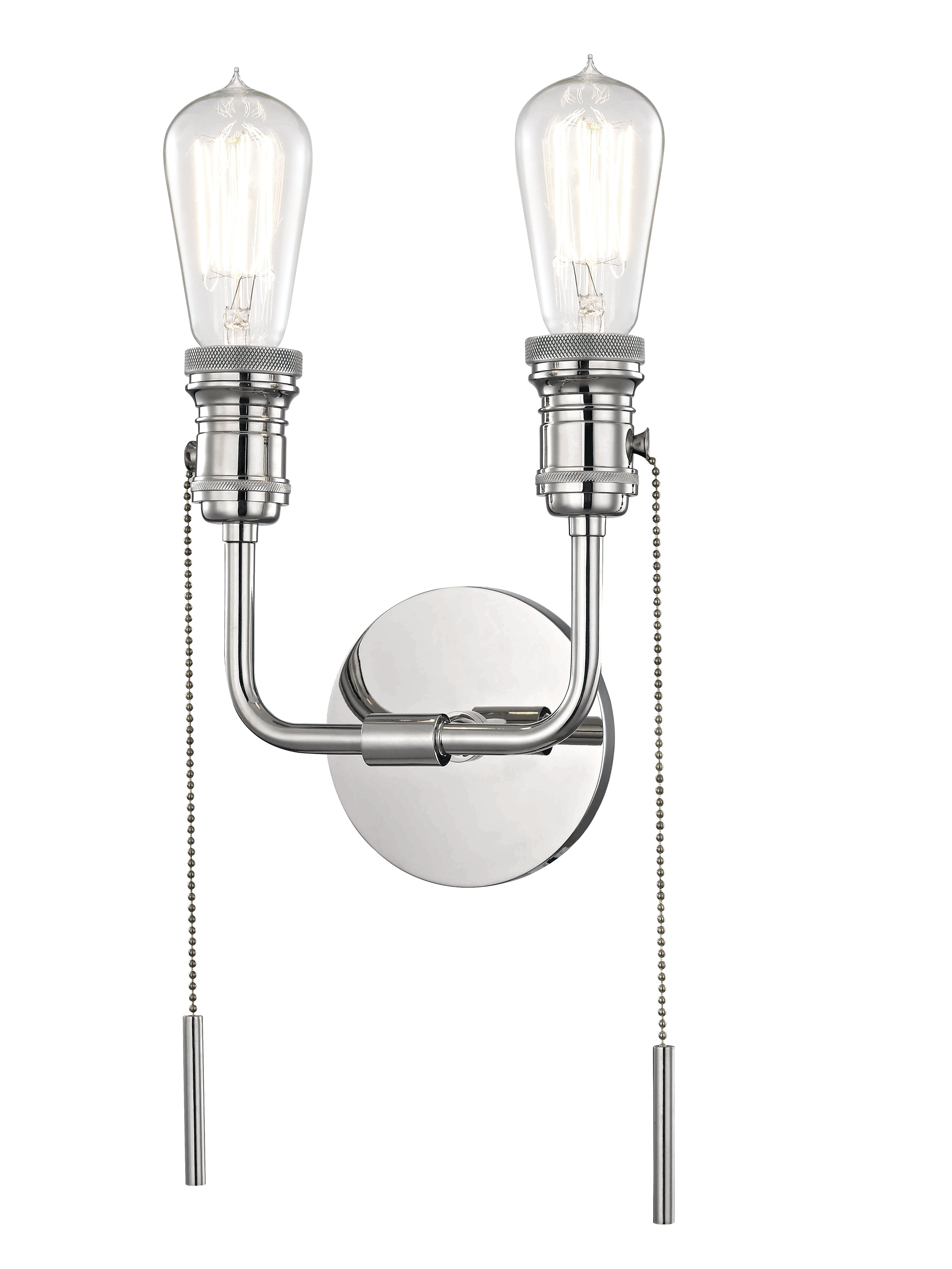 Hudson Valley Lighting Lexi 2 - Light Dimmable Armed Sconce & Reviews ...