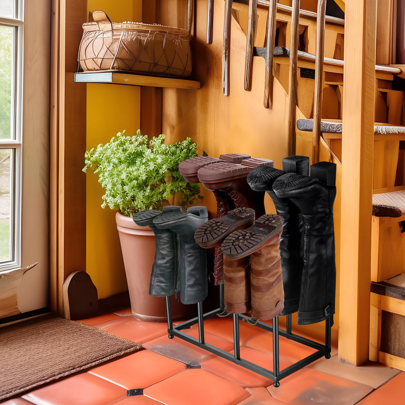 Rebrilliant 4 Pair Boot Storage | Wayfair