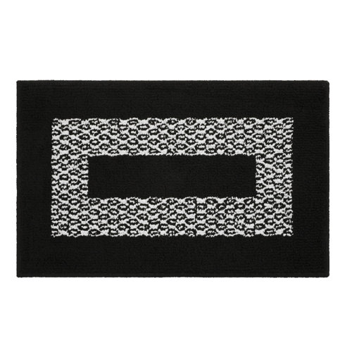 Black Geometric Area Rugs You'll Love | Wayfair
