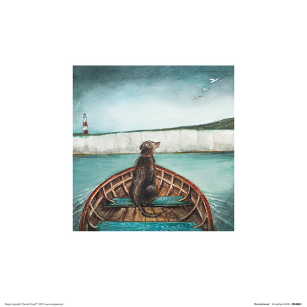 Highland Dunes 'The Helmsman' Painting on Wrapped Canvas | Wayfair.co.uk