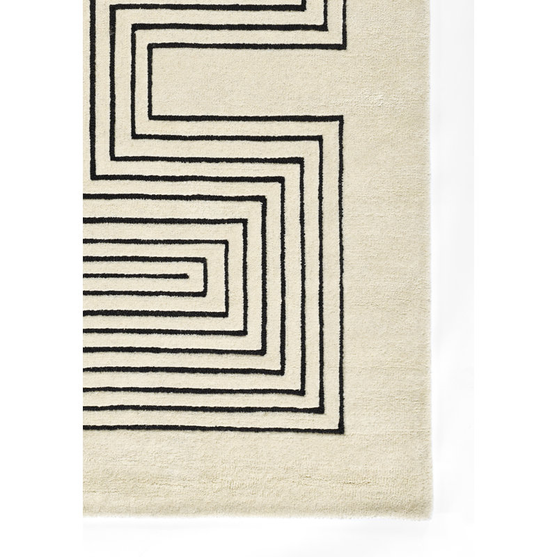 Momeni Blaile Hand Tufted Wool Geometric Area Rug & Reviews | Perigold