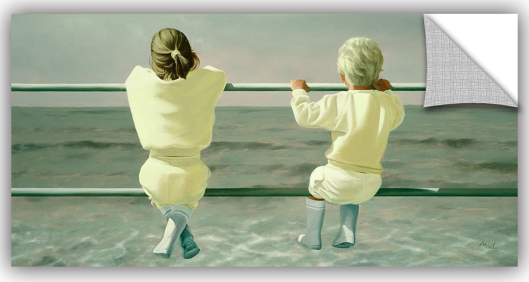 ArtWall On the Railing Wall Decal | Wayfair