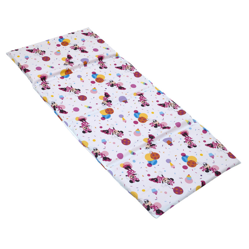 Disney NoJo Disney Minnie Mouse Let's Party Preschool Nap Pad Sheet ...