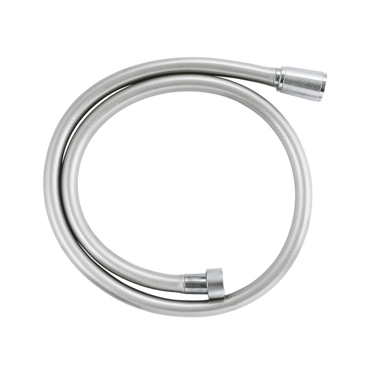 GROHE VitalioFlex Silver Long-Life QuickFix shower hose, 1000mm ...