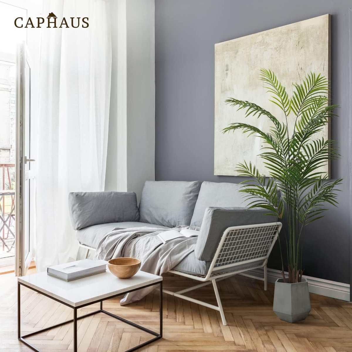 Birch Lane™ Artificial Palm Tree, Faux Dypsis Lutescens Plant in Pot ...