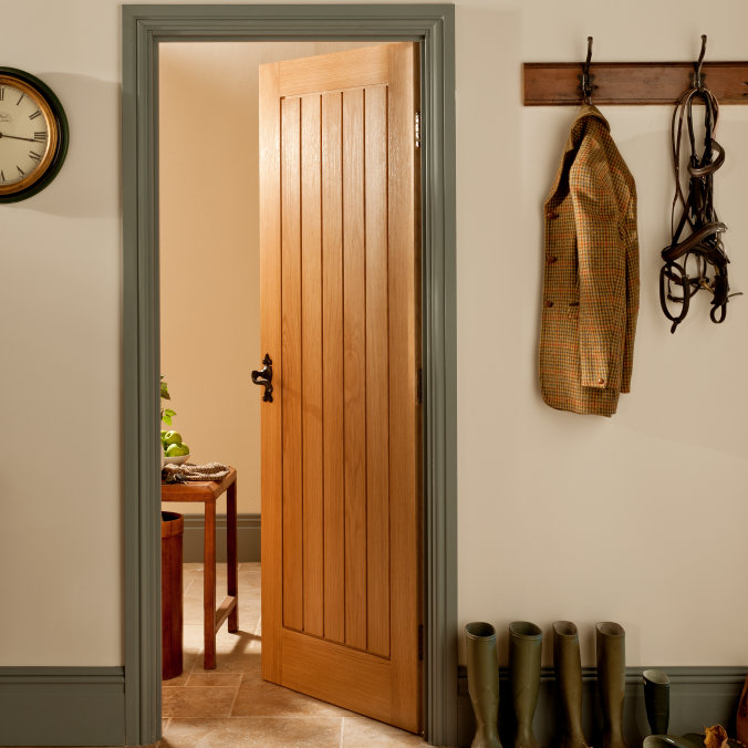 Jeld-Wen Oregon Solid MDF Panelled Slab Internal Door | Wayfair.co.uk