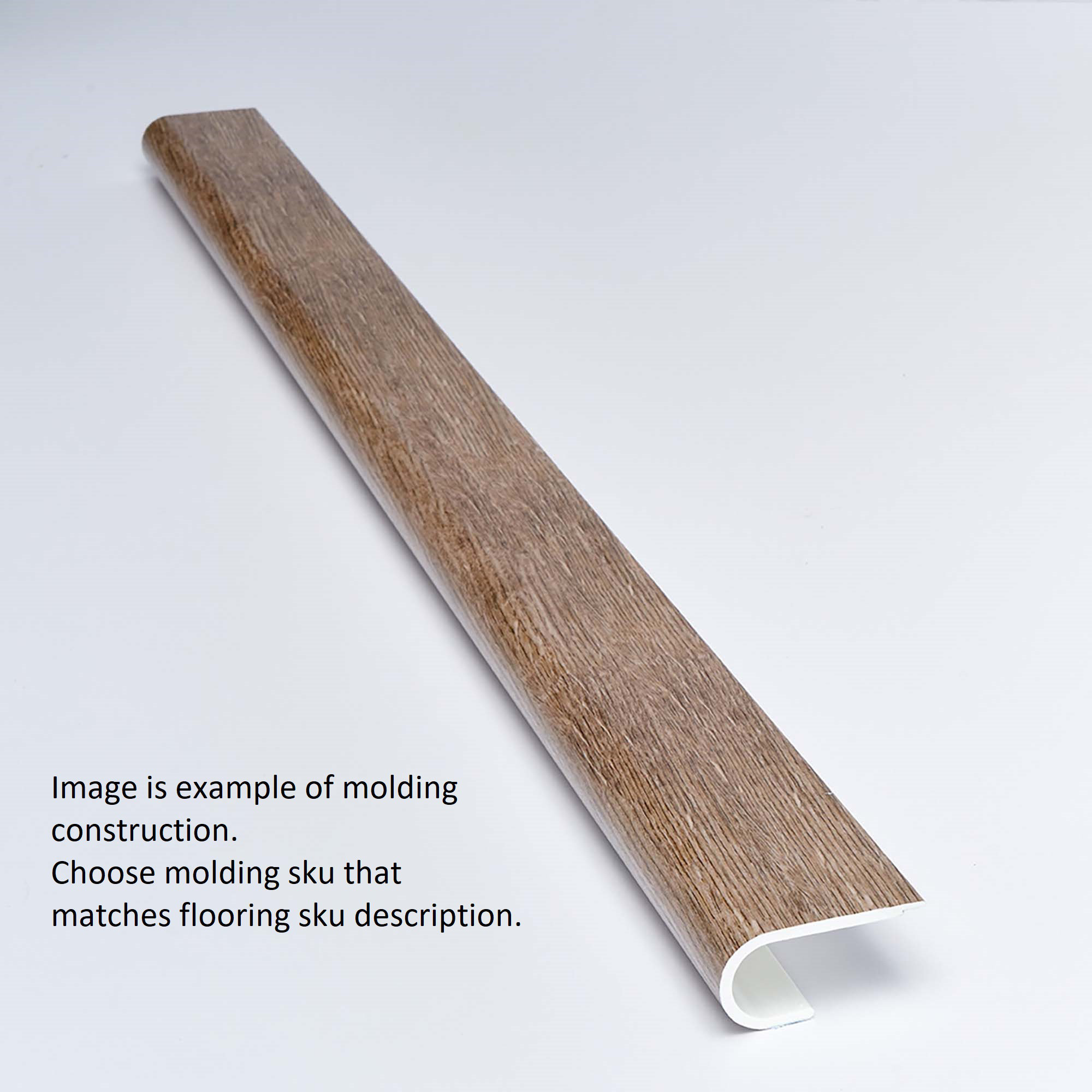 Mannington SimpleStairs™ SPC LVT 5" Thick x 1" Wide x 47" Length Stair ...