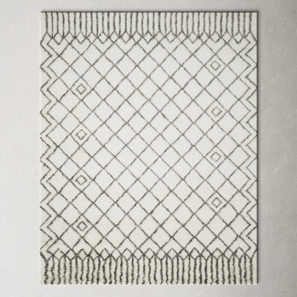 AllModern Reuben Hand Tufted Moroccan Indoor Rug & Reviews | Wayfair