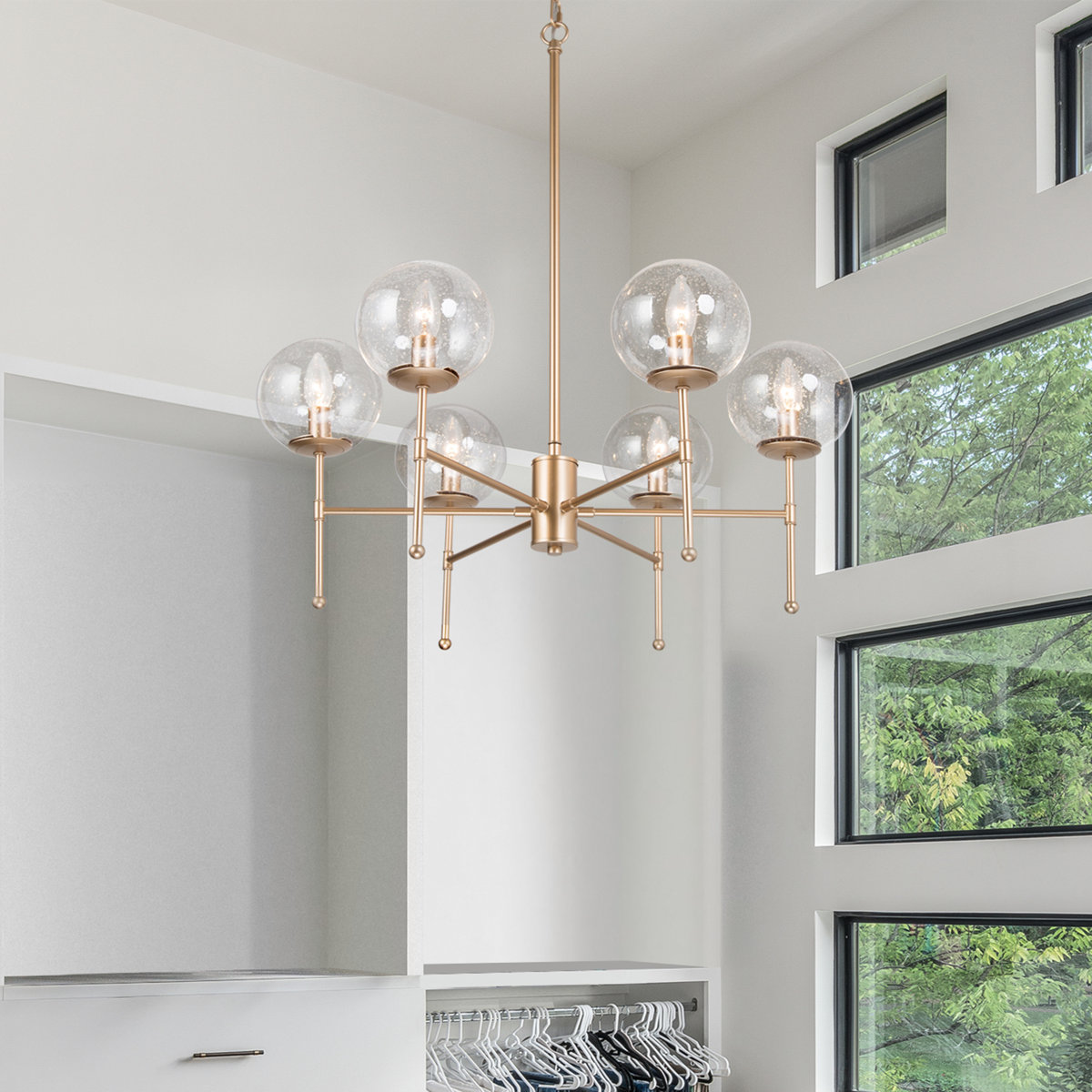 Greyleigh™ Ledger 6 - Light Shaded Classic Chandelier & Reviews ...