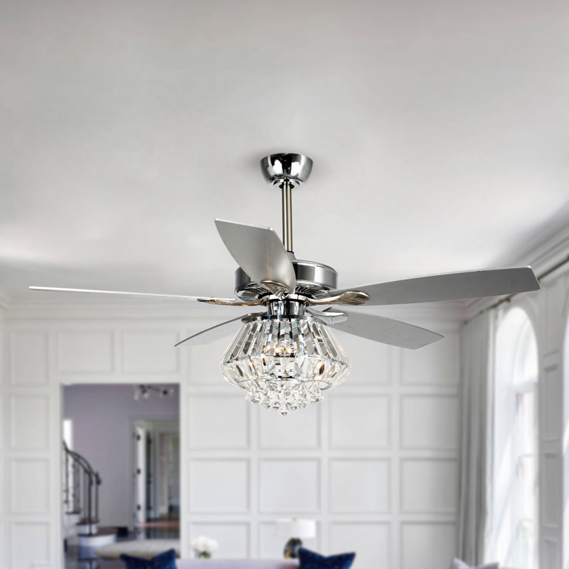 Etta Avenue™ Micah 52'' Ceiling Fan with Light Kit & Reviews | Wayfair