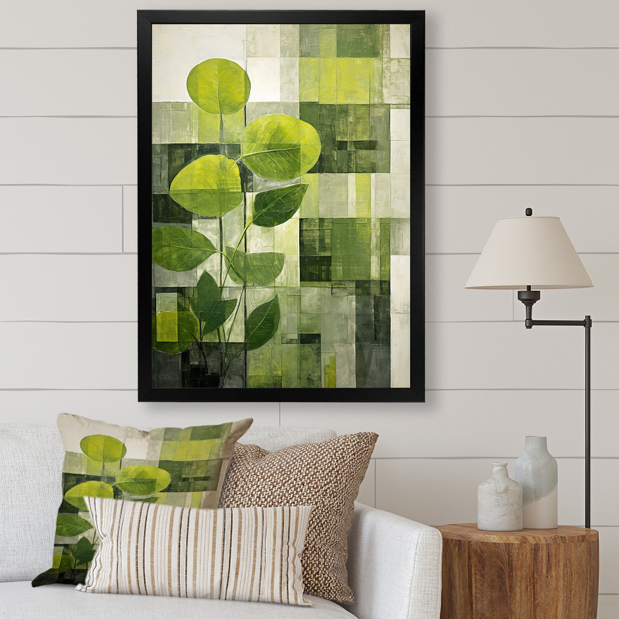 Winston Porter Green Eco Friendly Plants Symphony IV - Botanicals Wall ...